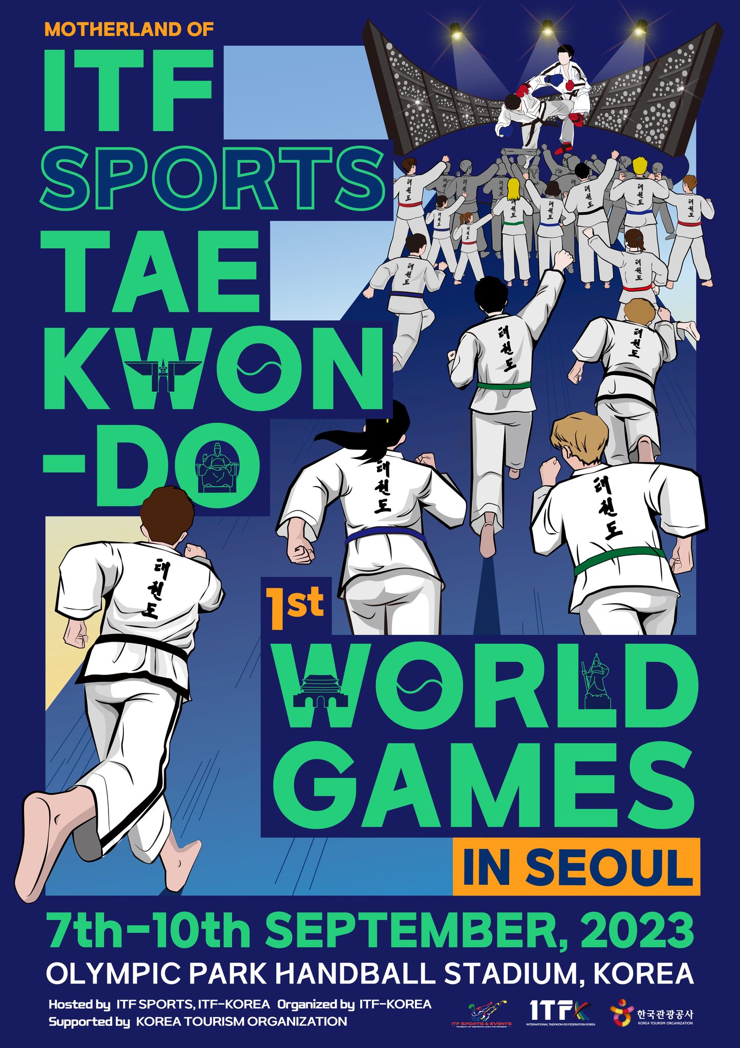 Taekwondo Itf Poster
