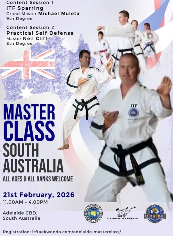 Adelaide Masterclass - ITF Taekwon-Do